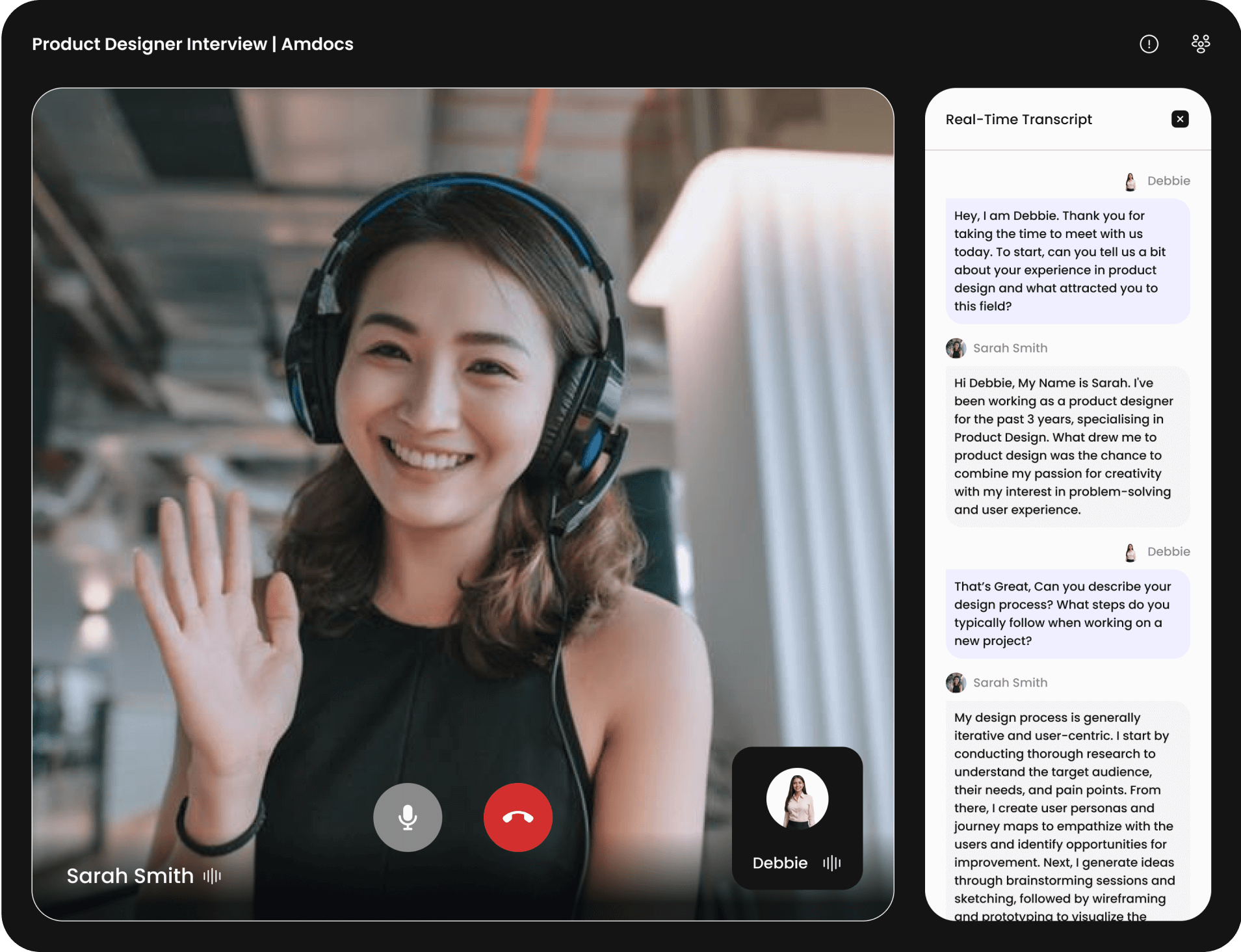 Outdefine | Meet Debbie your AI Recruiter